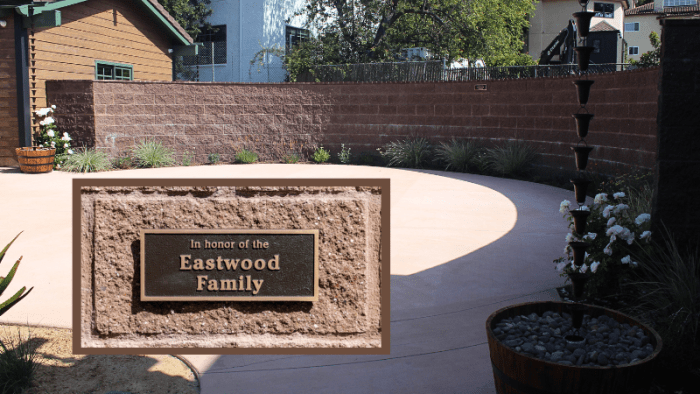 Dedication Plaque Order Form – Eastwood Ranch Foundation